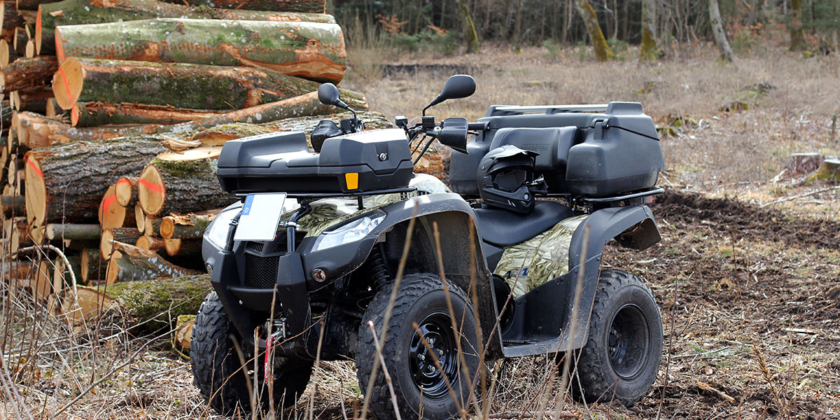 Benefits of Using an ATV Trailer for Forestry and Logging - ATV Trader Blog