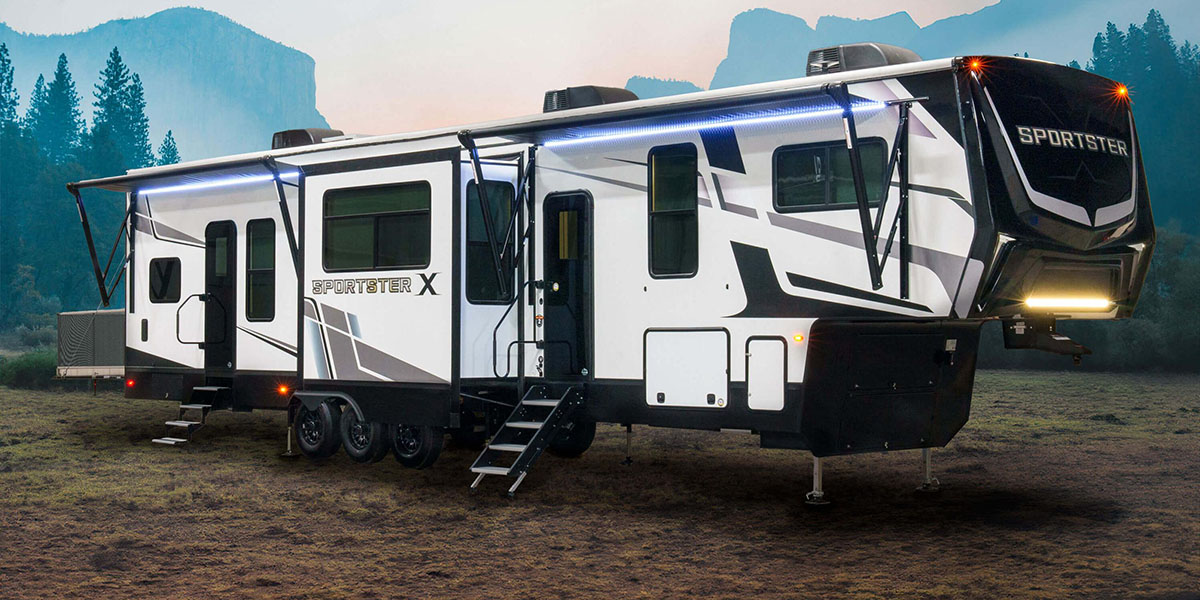 KZ Announces New Sportster X Toy Hauler Travel Trailer & Fifth Wheel ...