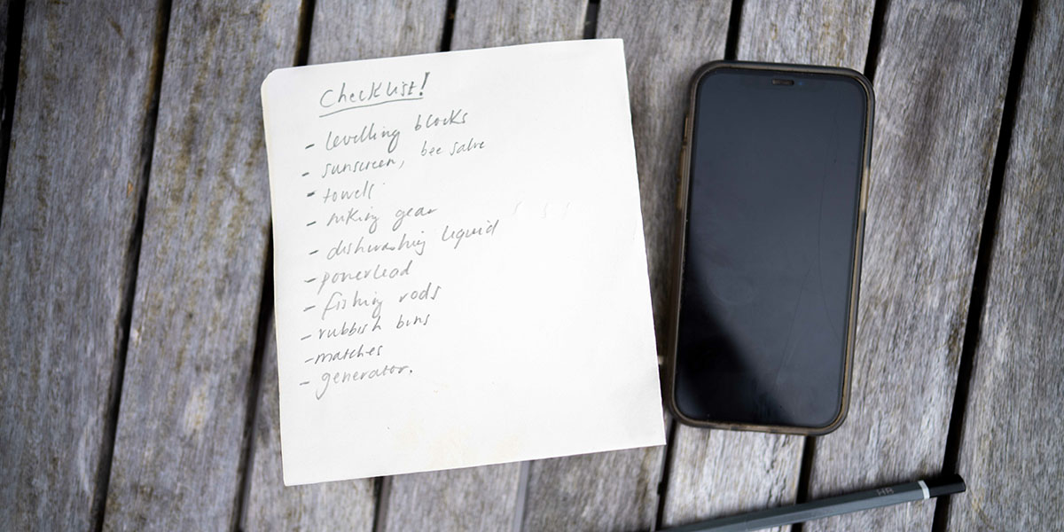 Got a Road Trip Checklist for Your RV? You Need One - RV Trader Blog