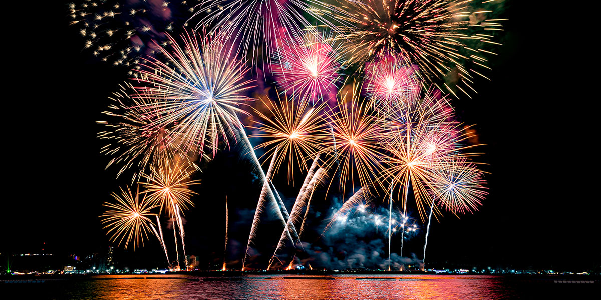 How Heavy Equipment Safely Sets Up Firework Displays | Equipment Trader ...