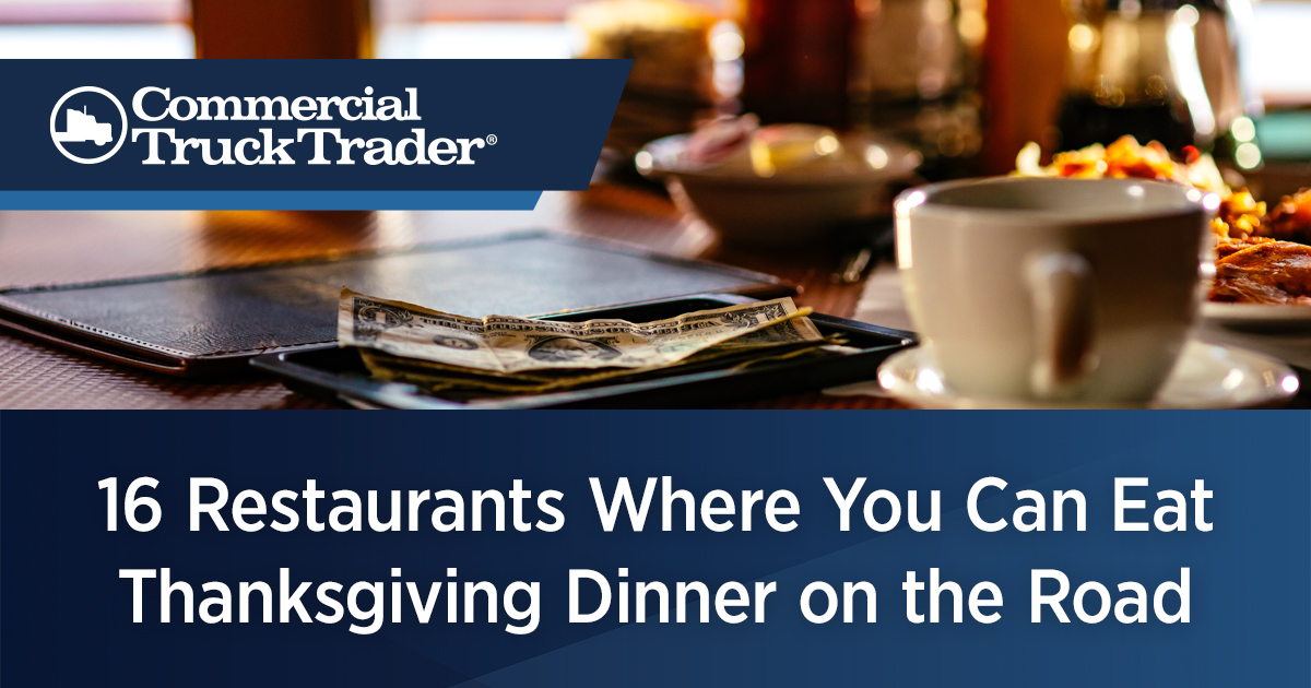 16 Restaurants Where You Can Eat Thanksgiving Dinner on the Road
